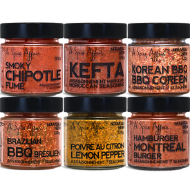BURGER BAR 6-PACK SPICE SET